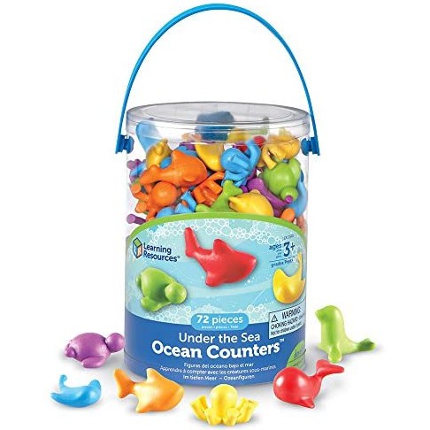 Jual Learning Resources Counter - Set of 72 for Open ended play ...