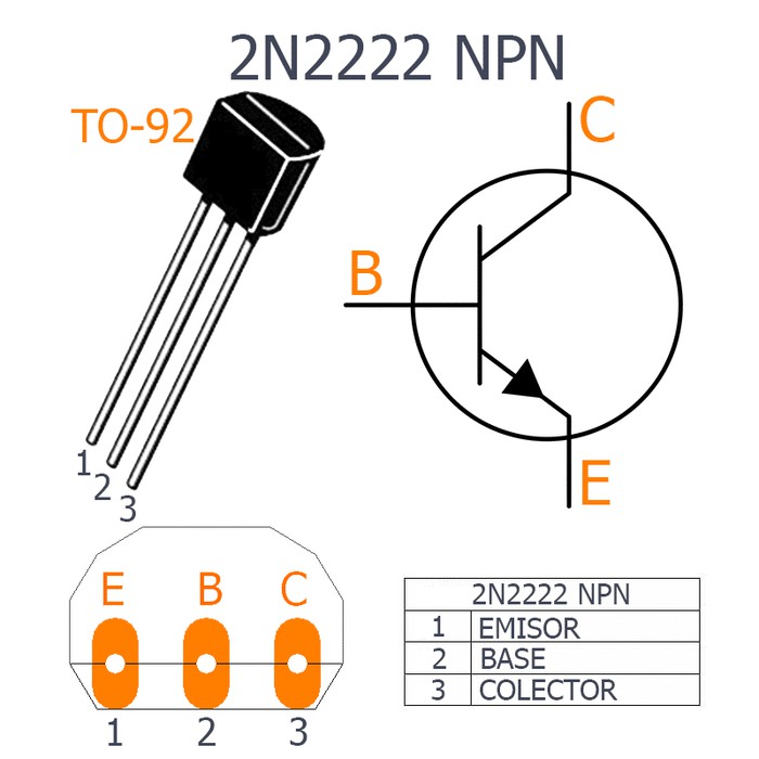 Jual Transistor NPN 2N2222 TO92 2N2222A | Shopee Indonesia