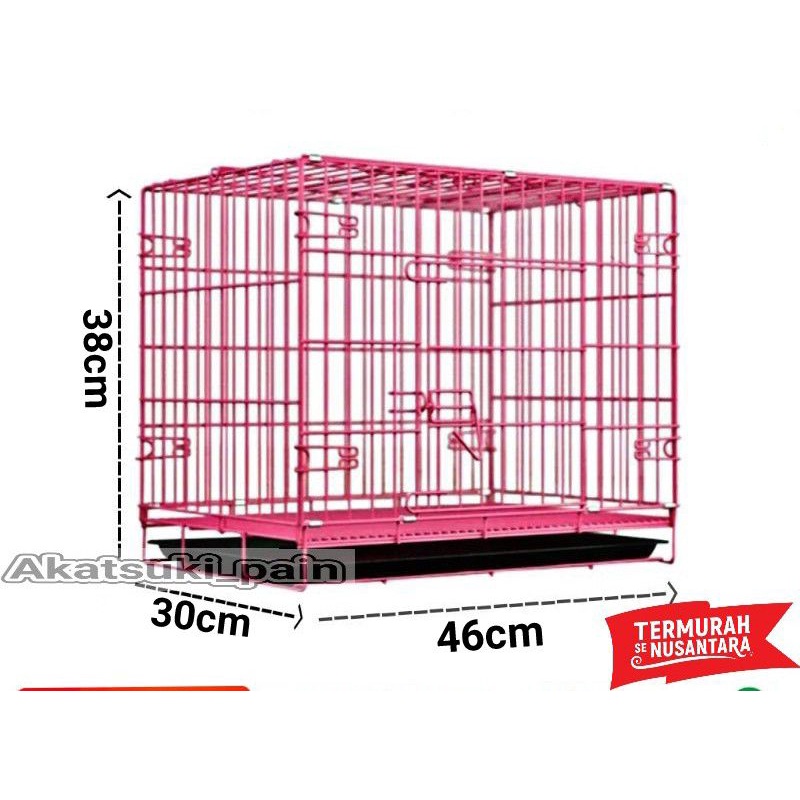 Jual KANDANG KUCING MINI UKURAN 40X30X46CM / KANDANG HEWAN / KANDANG ...
