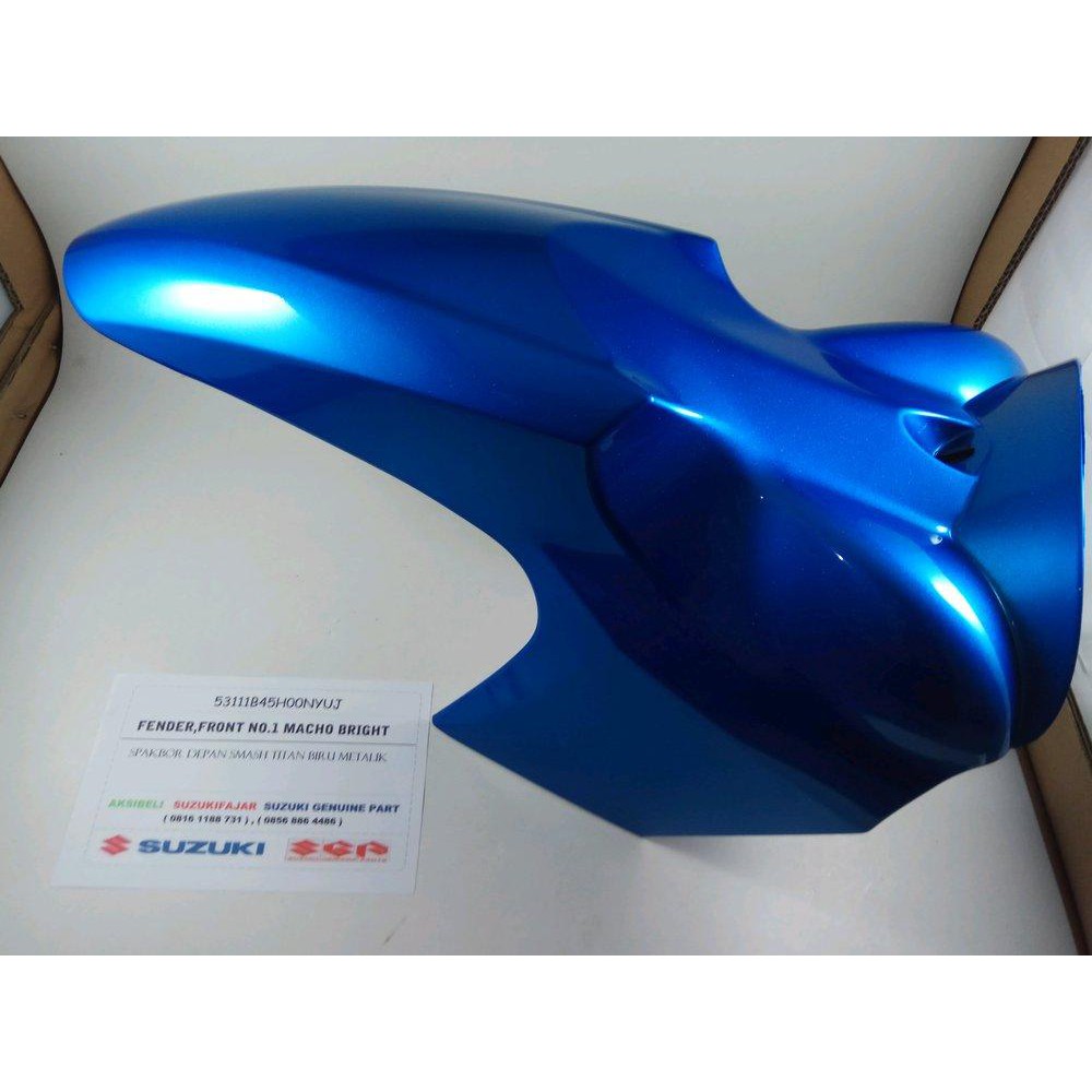 Jual FADA - Spakbor Depan Smash Titan Biru Metalik | Shopee Indonesia