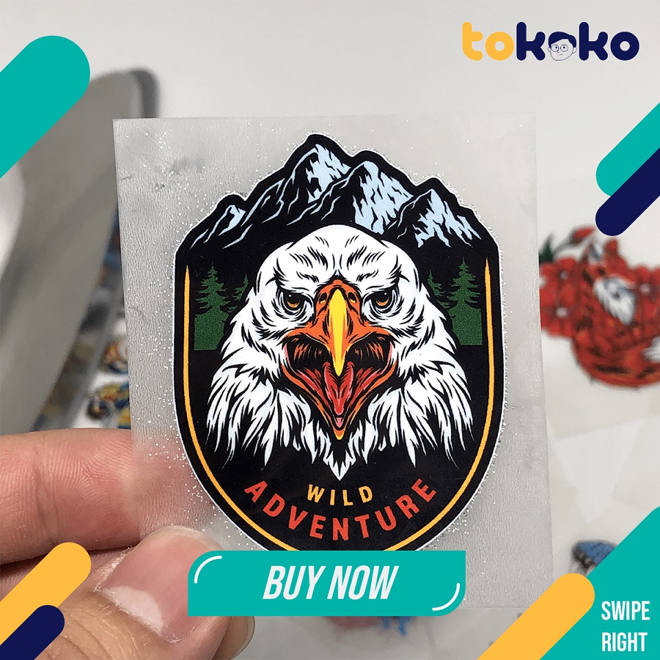 Jual Stiker Sablon Setrika Animals Retro Sablon DTF Sablon Gosok Gambar ...