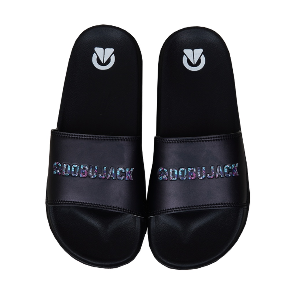 Jual Dobujack Little Bloomy Black Sandals | Shopee Indonesia