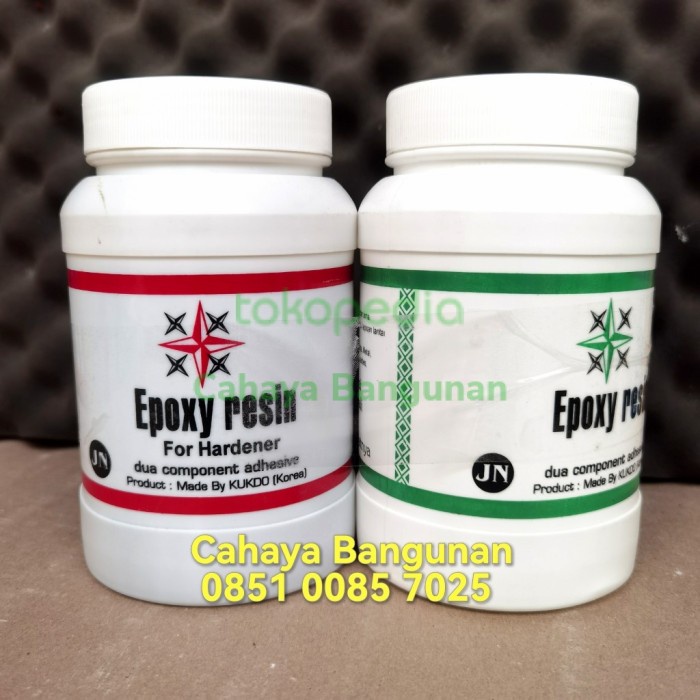 Jual Lem Epoxy Resin Poxy SK 2 Dua Komponen Perekat Beton Batu Keramik ...