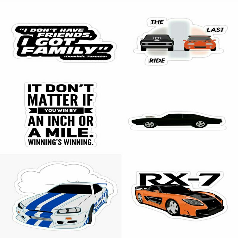 Jual Sticker Fast And Furious | Shopee Indonesia