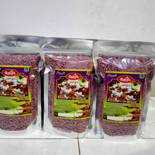 Jual Tiwul instan Tiwul Ubi ungu khas jogja makanan tradisional khas ...