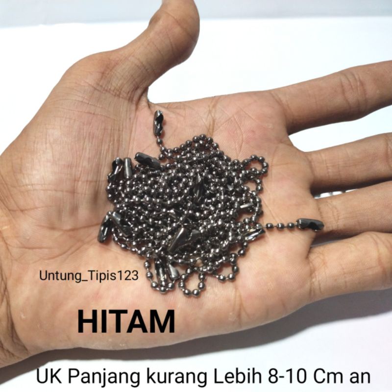 Jual Rantai Merica biji lada Rantai kuku hangtag Rantai tali gantungan ...