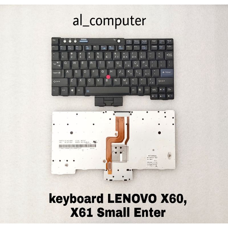 Jual keyboard LENOVO X60, X61 Small Enter | Shopee Indonesia