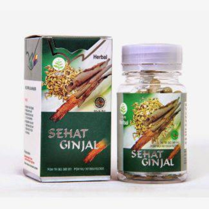Jual OBAT HERBAL KAPSUL SEHAT GINJAL isi 60kapsul | Shopee Indonesia