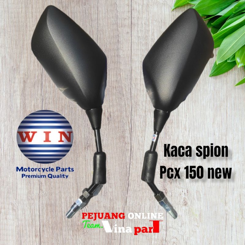 Jual kaca spion pcx 150 new lokal k97 set kanan kiri merk win set ...