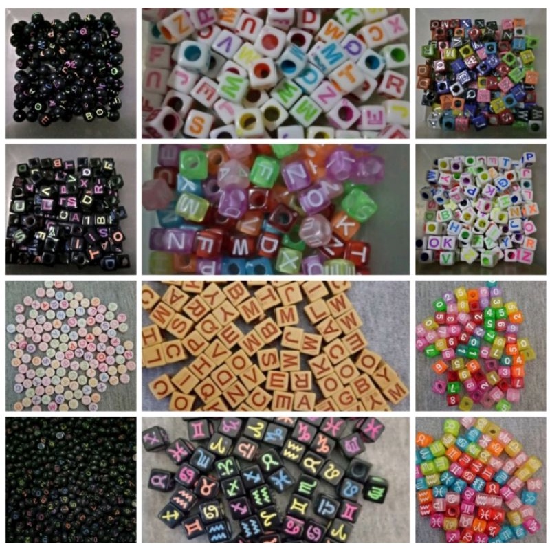 Jual Mote Huruf/Abjad /Angka / Simbol | Shopee Indonesia