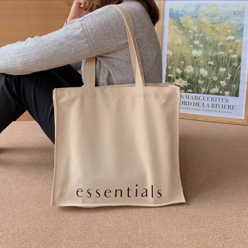 Jual Essentials Bag in Cream | Pre Order | Shopee Indonesia