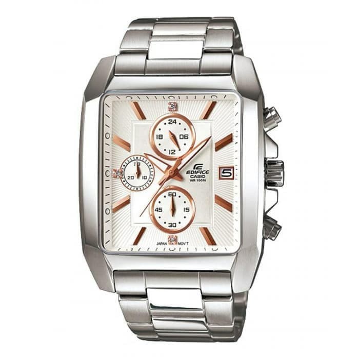 Jual Jam Tangan Pria Casio Edifice Chronograph Swarov EFR-511D-7A ...