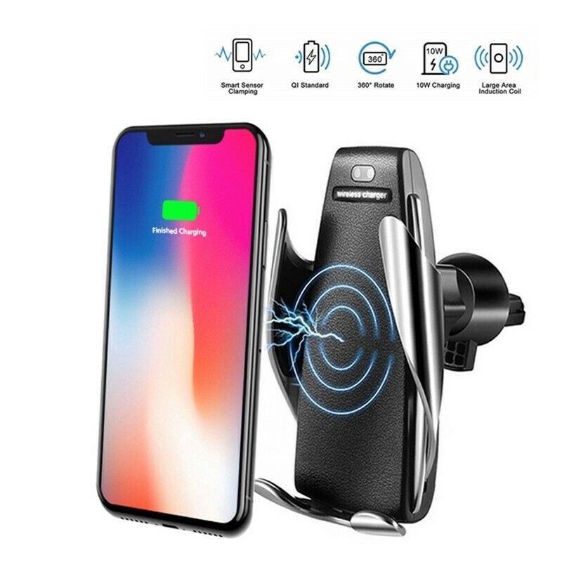 Jual *CHARGER MOBIL S5* Charger Car Mobil Wireless 10W Fast charging ...