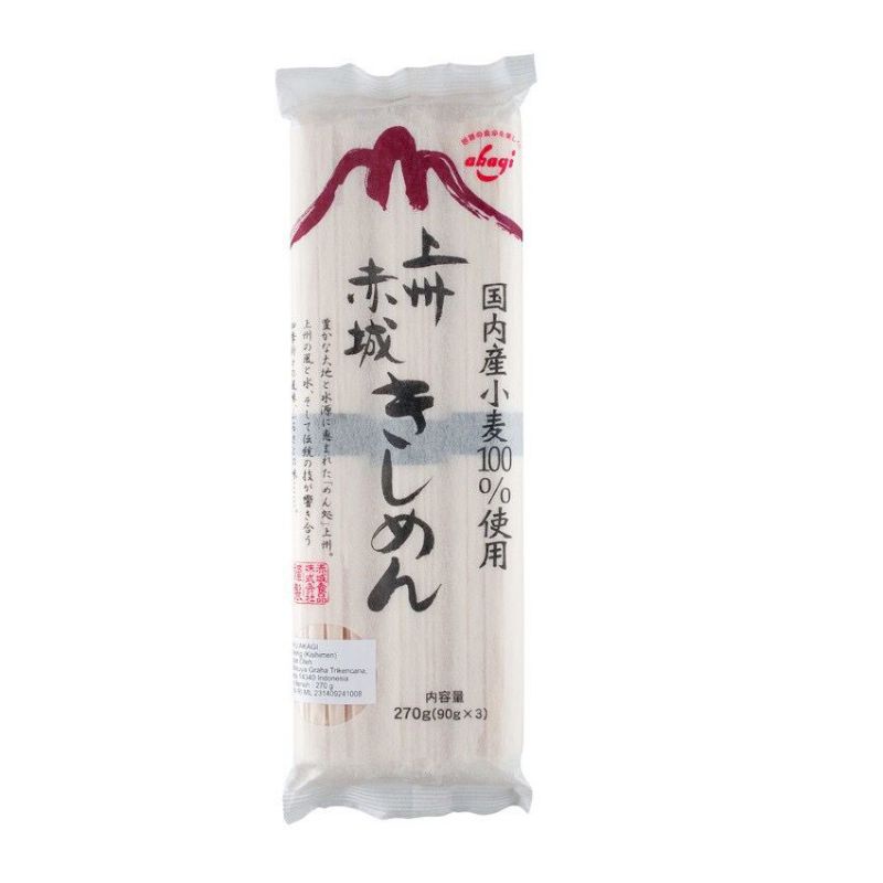 Jual JOSHU AKAGI Dry Noodle Soba Ramen Udon 270g │ Mie Kering Import ...