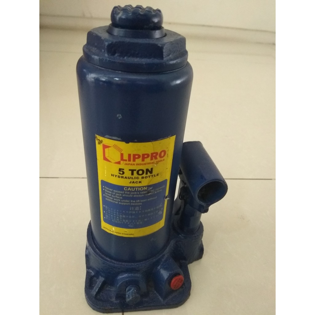 Jual LIPPRO HYDRAULIC BOTTLE JACK / DONGKRAK BOTOL 2 TON | Shopee Indonesia
