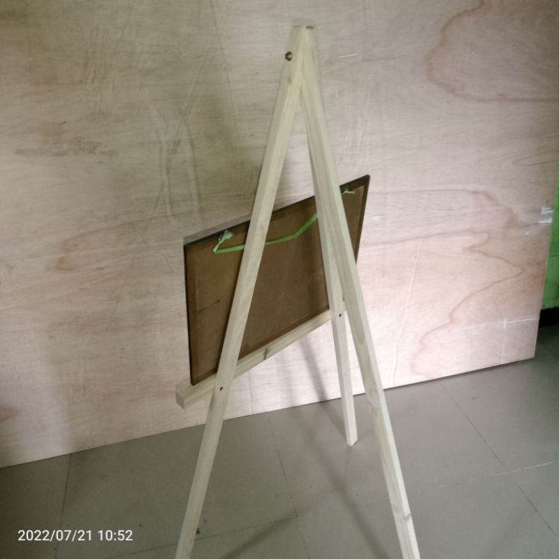 Jual Stand Foto Kayu Jati Belanda Ukuran 120cm warna Natural | Shopee ...