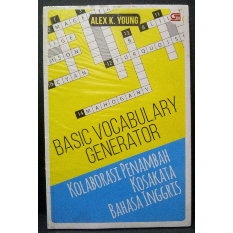 Jual Basic Vocabulary Generator Kolaborasi Penambah Bahasa Inggris ...