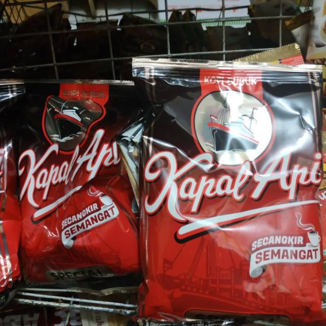 Jual Kopi Kapal Api 165 Gram / Satuan | Shopee Indonesia