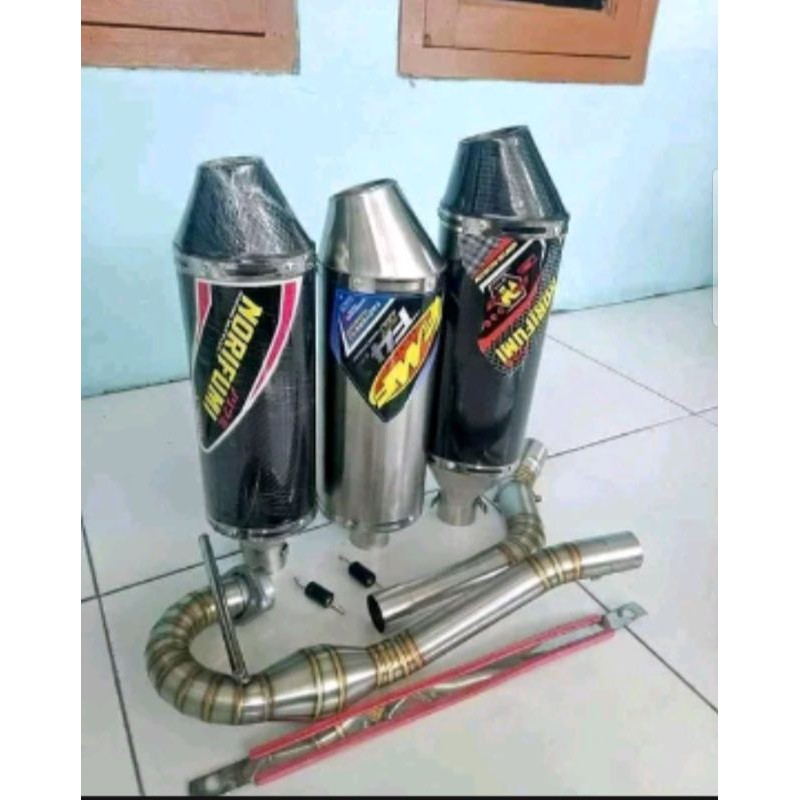Jual Promo Knalpot Norifumi Klx Full Set/Knalpot Racing DTracker ...
