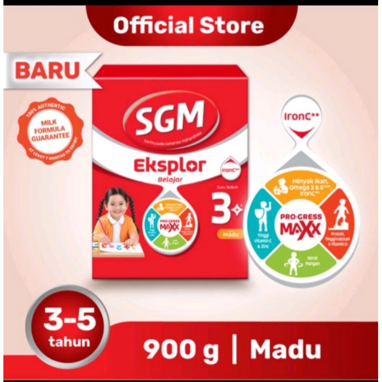 Jual SGM MADU 3+ 900 g | Shopee Indonesia