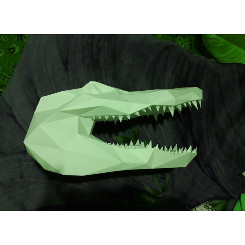 Jual Low Poly Alligator Papercraft | Shopee Indonesia