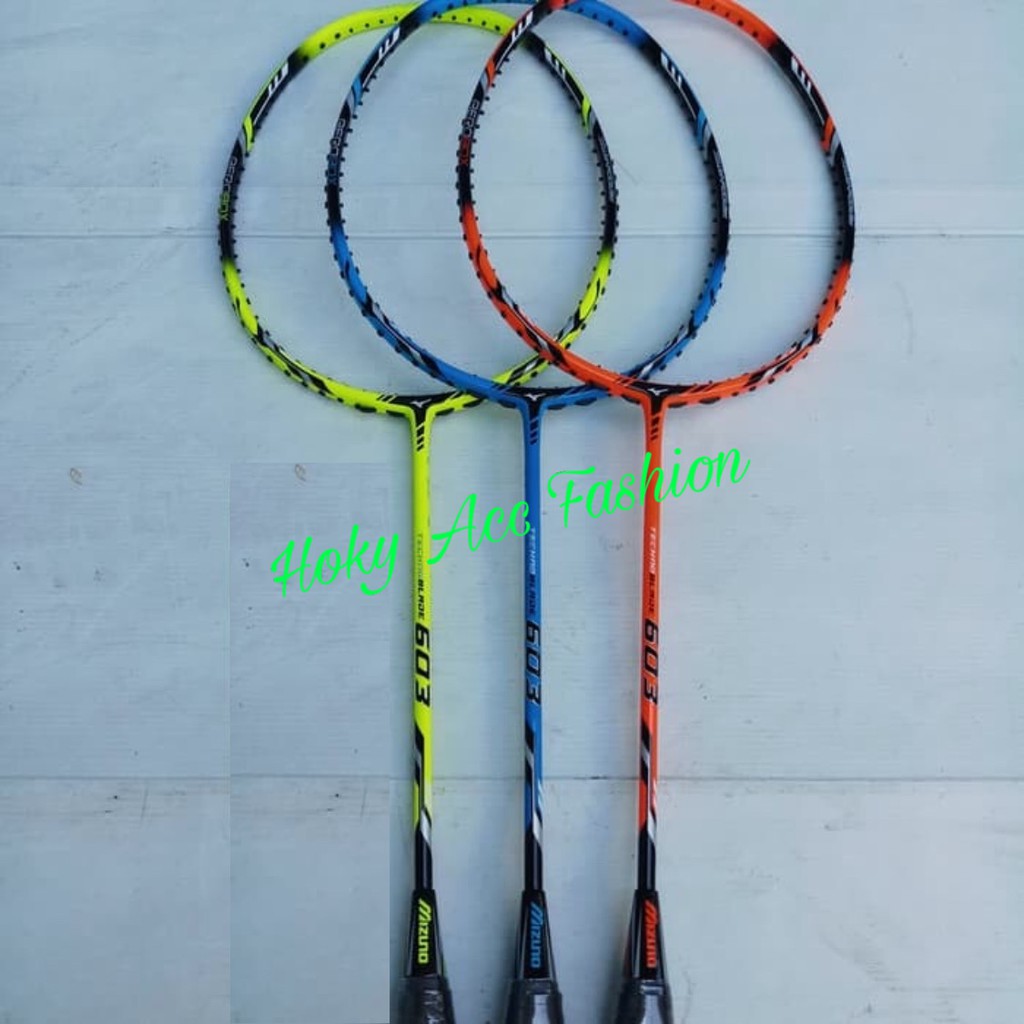 Jual Raket Badminton MIZUNO TECHNOBLADE 603 ORIGINAL Free Cover ...