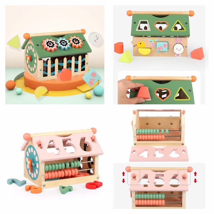 Jual Mainan Edukasi Anak Puzzle Block Bangunan Rumah Multiguna SMART ...