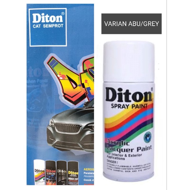 Jual pilok pilox diton 300cc varian warna grey abu abu tua muda grey ...