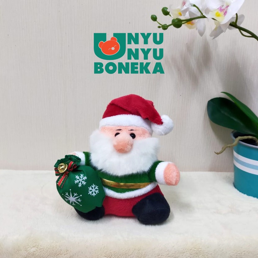 Jual Boneka Natal Santa Clause Kantong 18cm/Aksesoris Natal/Boneka ...