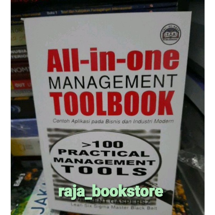 Jual buku all in one management toolbook by vincent gaspersz | Shopee ...