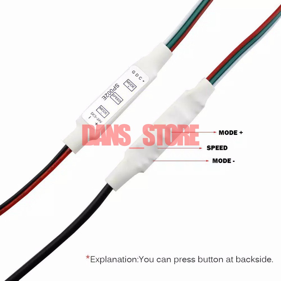 Jual Mini Controller aRGB Controller WS2182B / WS2811 3pin aRGB + molex ...