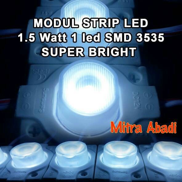 Jual LED Modul SMD 1 Mata SMD 3535 Putih/White DC 12V IP67 WATERPROOF ...