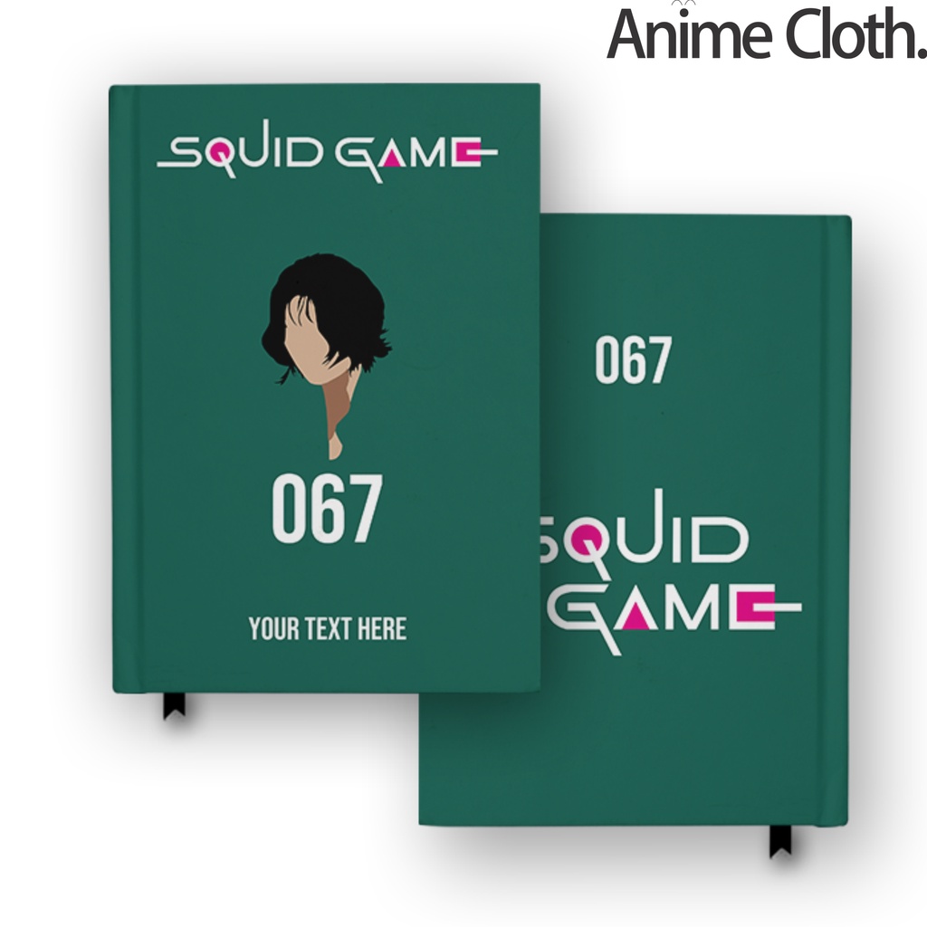 Jual Buku Catatan Squid Game 067 Sae Byok Diary Jurnal Custom Nama Notebook | Shopee Indonesia