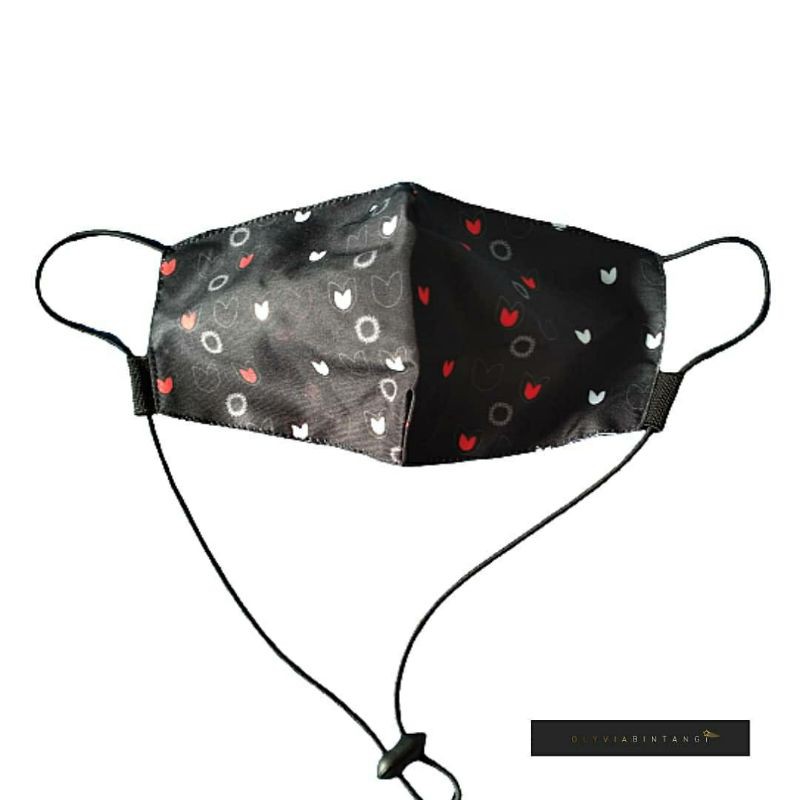 Jual Stopper Adjustable Mask Blossom Black | Shopee Indonesia