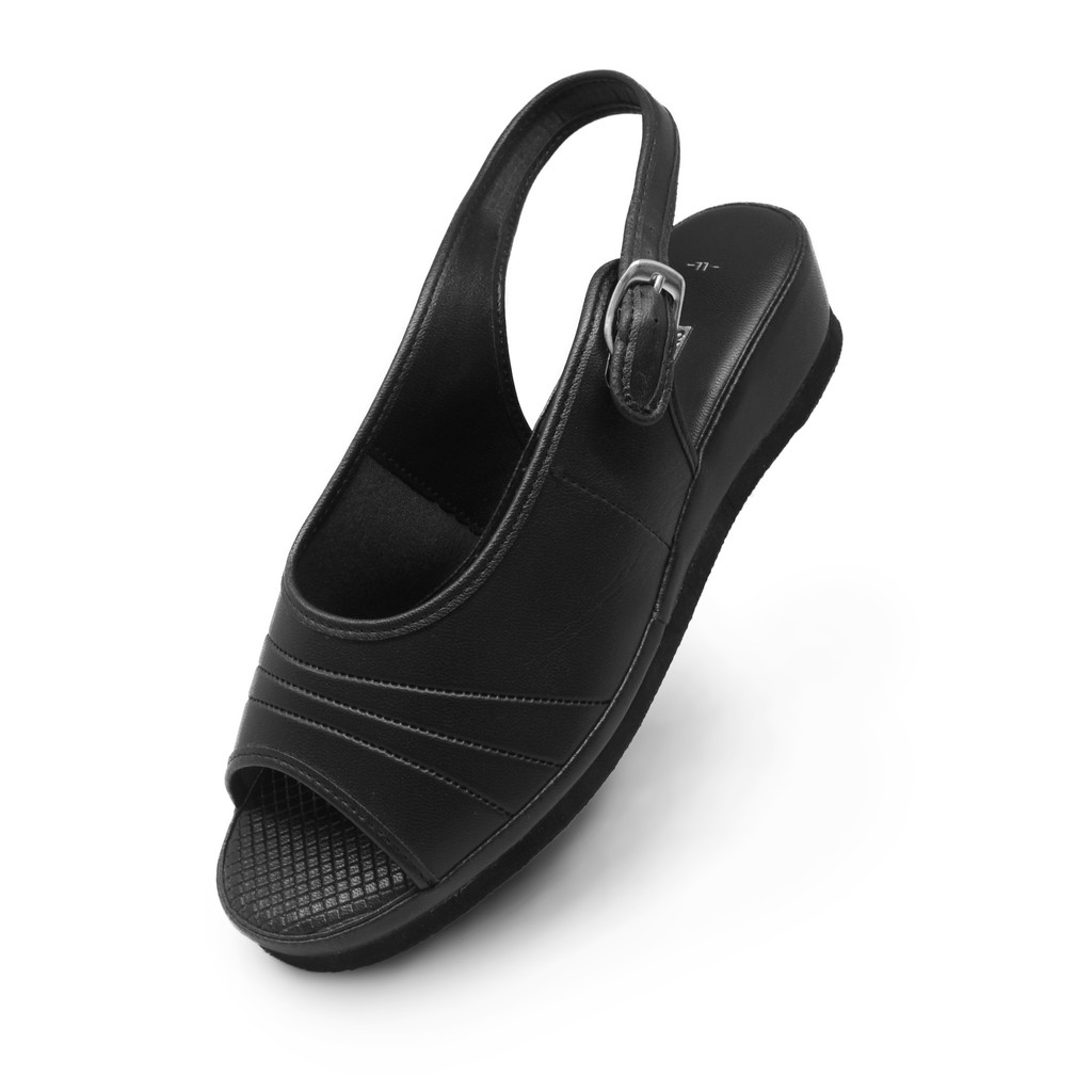 Jual Daimatu Purewalker 601 Basic Wedges-Sandal Wanita | Shopee Indonesia