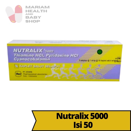 Jual Nutralix 5000 Box Isi 50 - Vitamin B | Shopee Indonesia