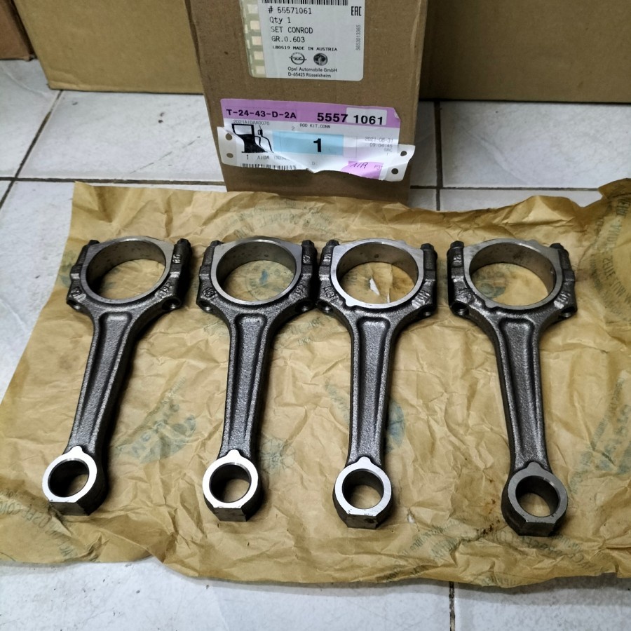 Jual Stang piston chevrolet Aveo Sonic all set 4 pcs/stang seher Aveo ...