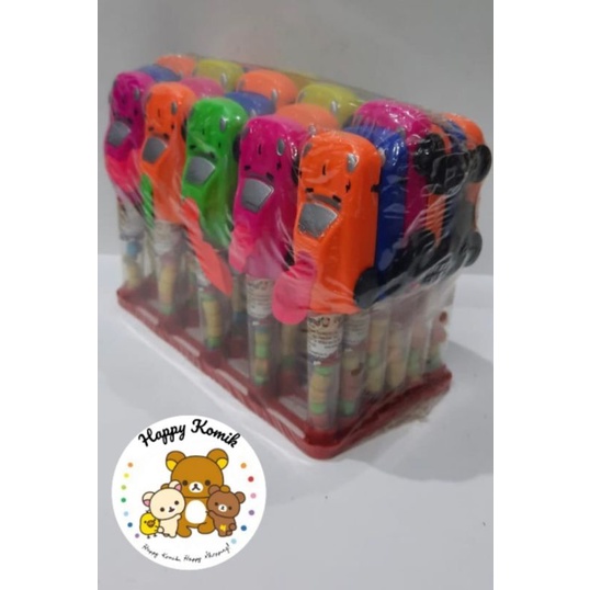 Jual Permen Cemilan Snack Mobil Mainan Anak Balon Tiup Murah (isi 30 ...