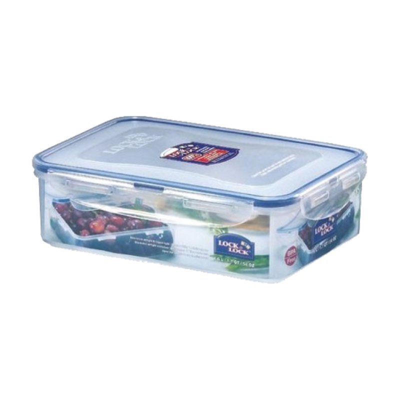 Jual LocknLock Classic Kotak Makan Rectangular Short 1.6L - HPL824 | Shopee Indonesia