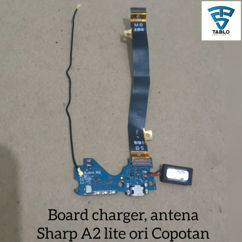Jual board charger konektor cas antena speaker Sharp A2 lite ori ...