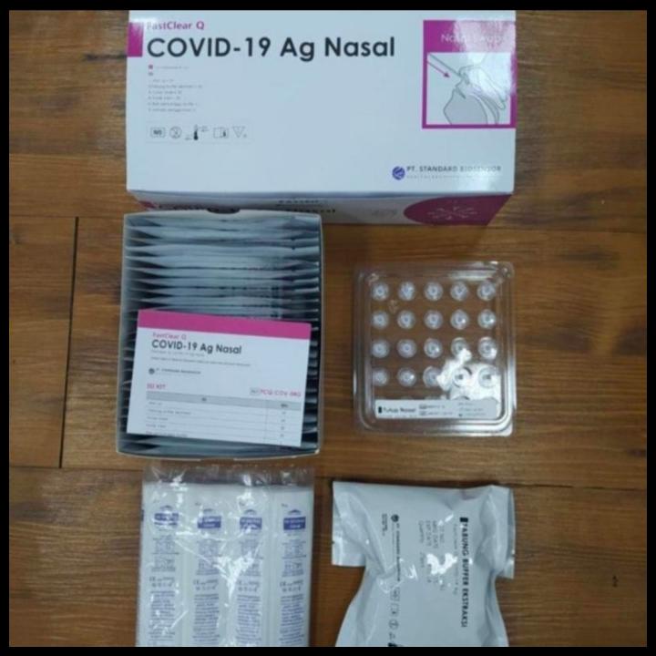 Jual Alat Swab Antigen Biosensor Fastclear Nasal Isi 25Pc | Shopee ...