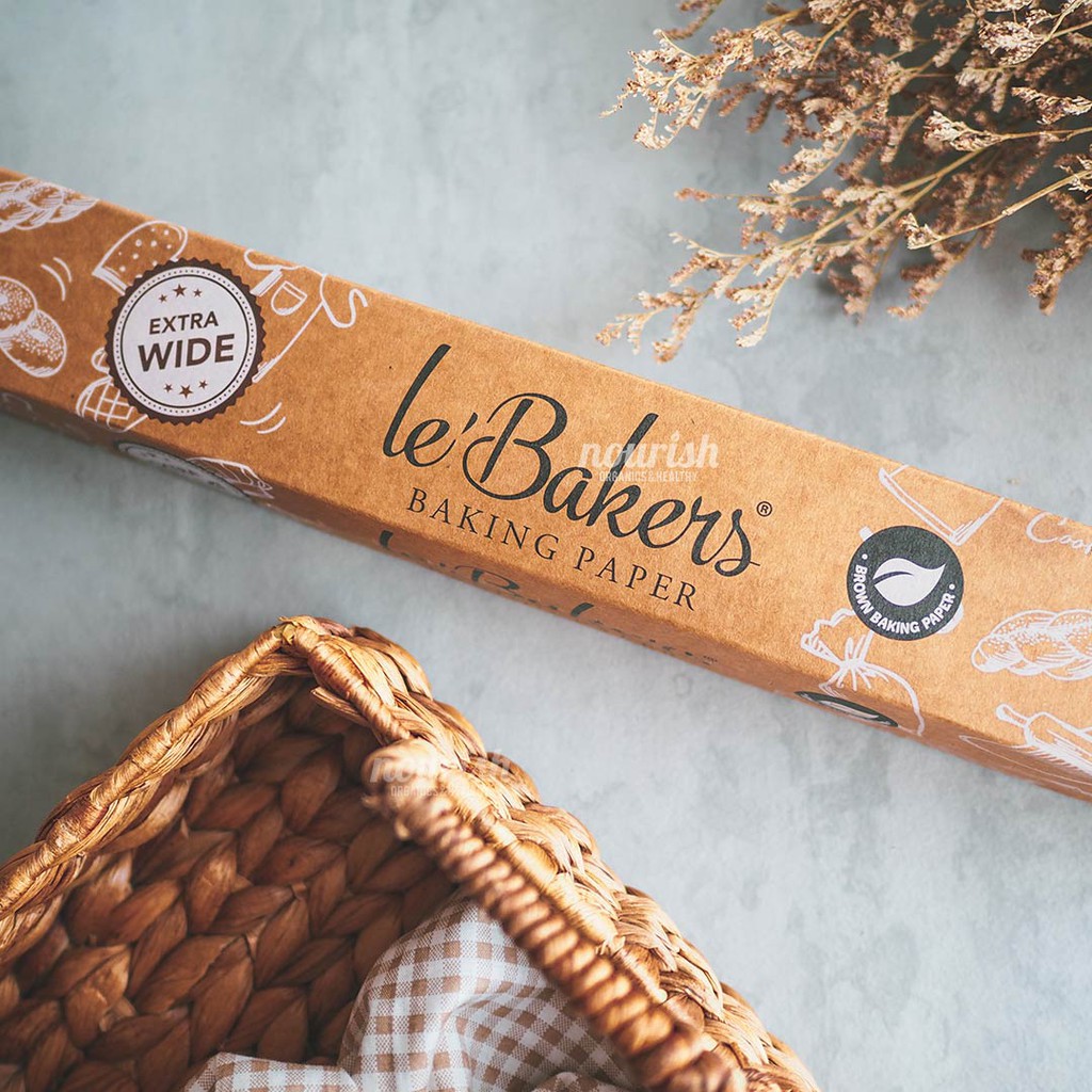 Jual Le Bakers Brown 40cm x10m (Baking Paper Lebakers) | Shopee Indonesia