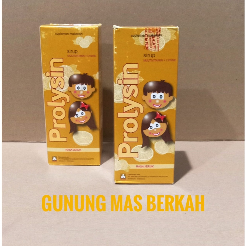 Jual Prolysin PROLYSIN prolisin Sirup 120 ml - Memenuhi kebutuhan ...