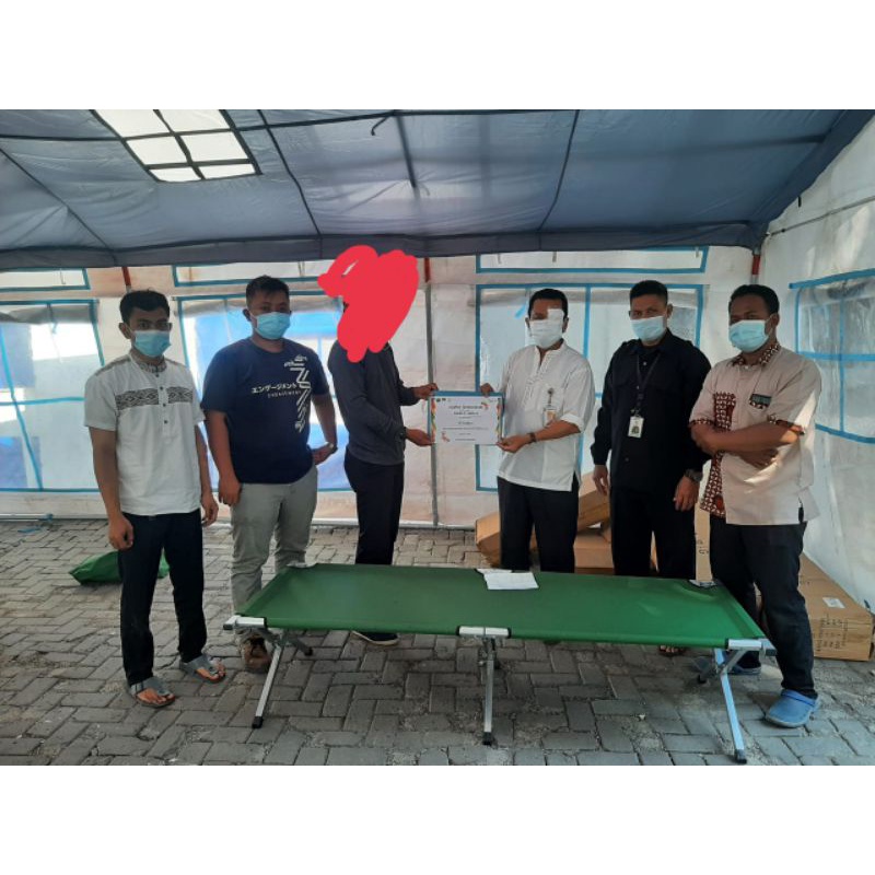 Jual Velbed aluminium atau tempat tidur lipat TNI BRIMOR lapangan ...