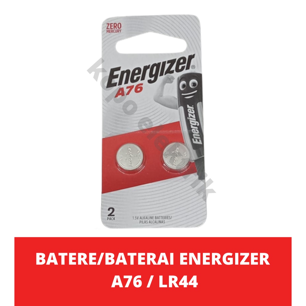Jual Baterai / Battery / Batere Energizer A76 / LR44 (isi 2 baterai) | Shopee Indonesia