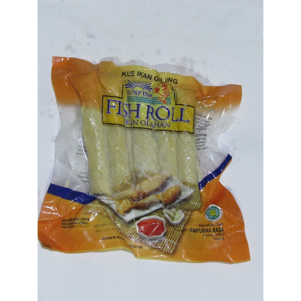 Jual Sunfish Fish Roll 250 gram | Shopee Indonesia