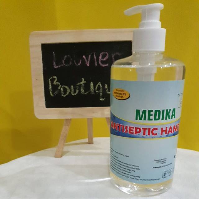 Jual Medika Hand Sanitizer Antiseptic 500ml | Shopee Indonesia