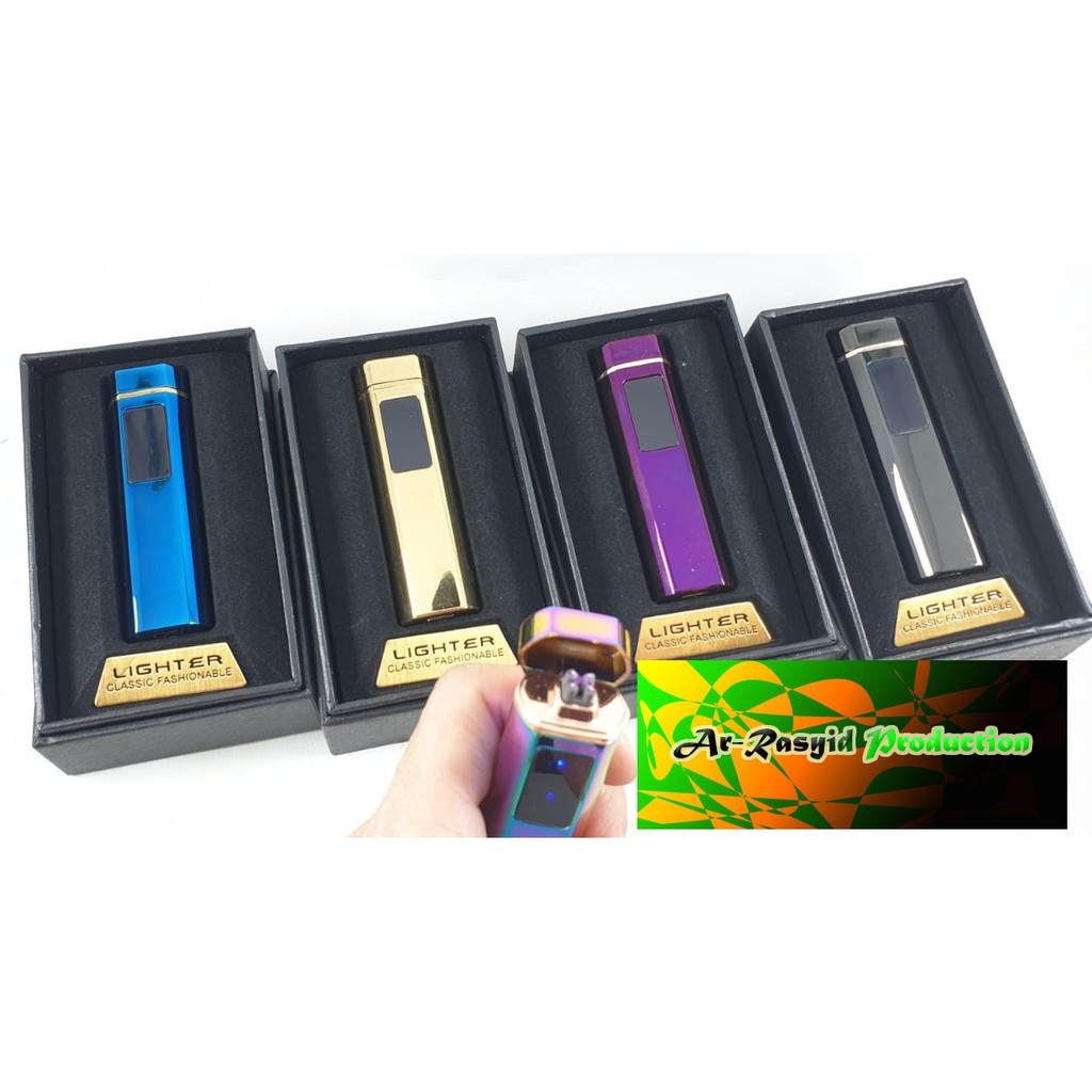 Jual Korek Api Elektrik Double Plasma Lighter Classic Fashionable ...