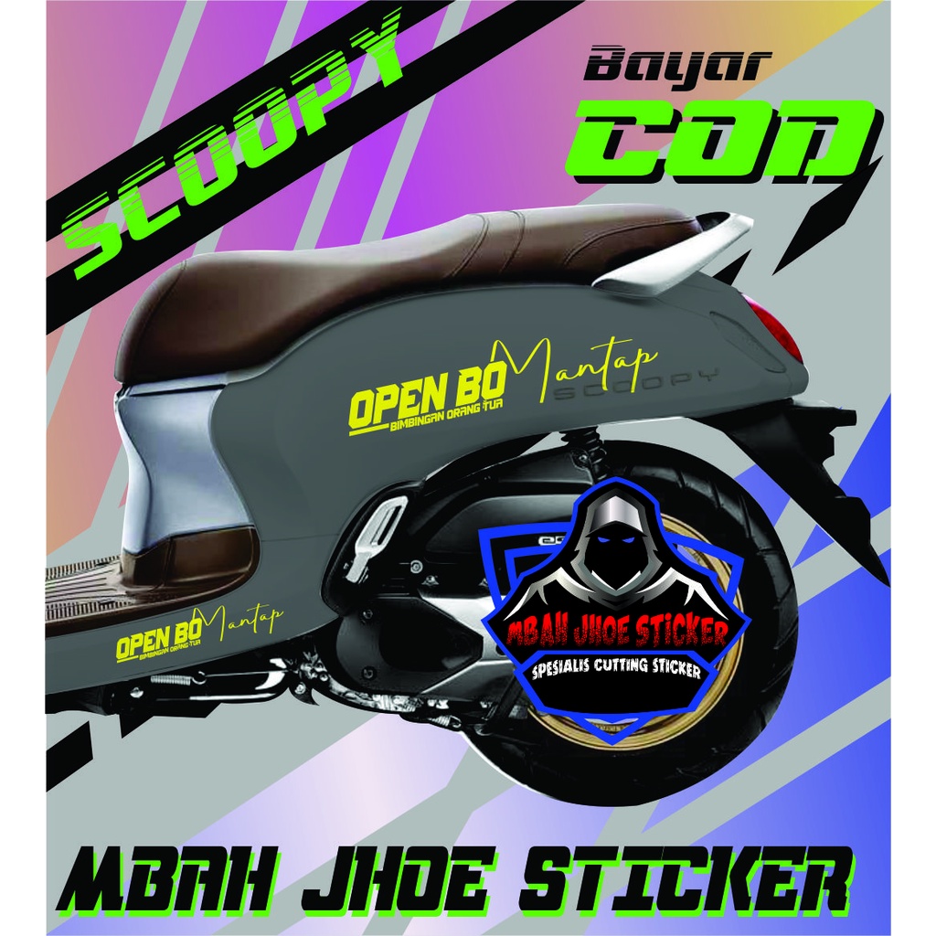 Jual sticker variasi scoopy | Shopee Indonesia