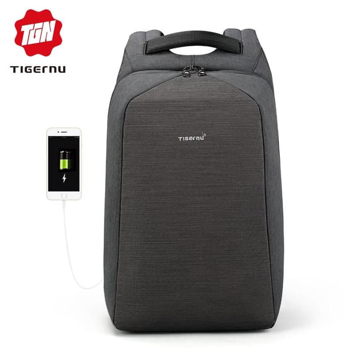 Jual Jual TIGERNU Backpack Splashproof Cut Resistant with Wire Rope T ...